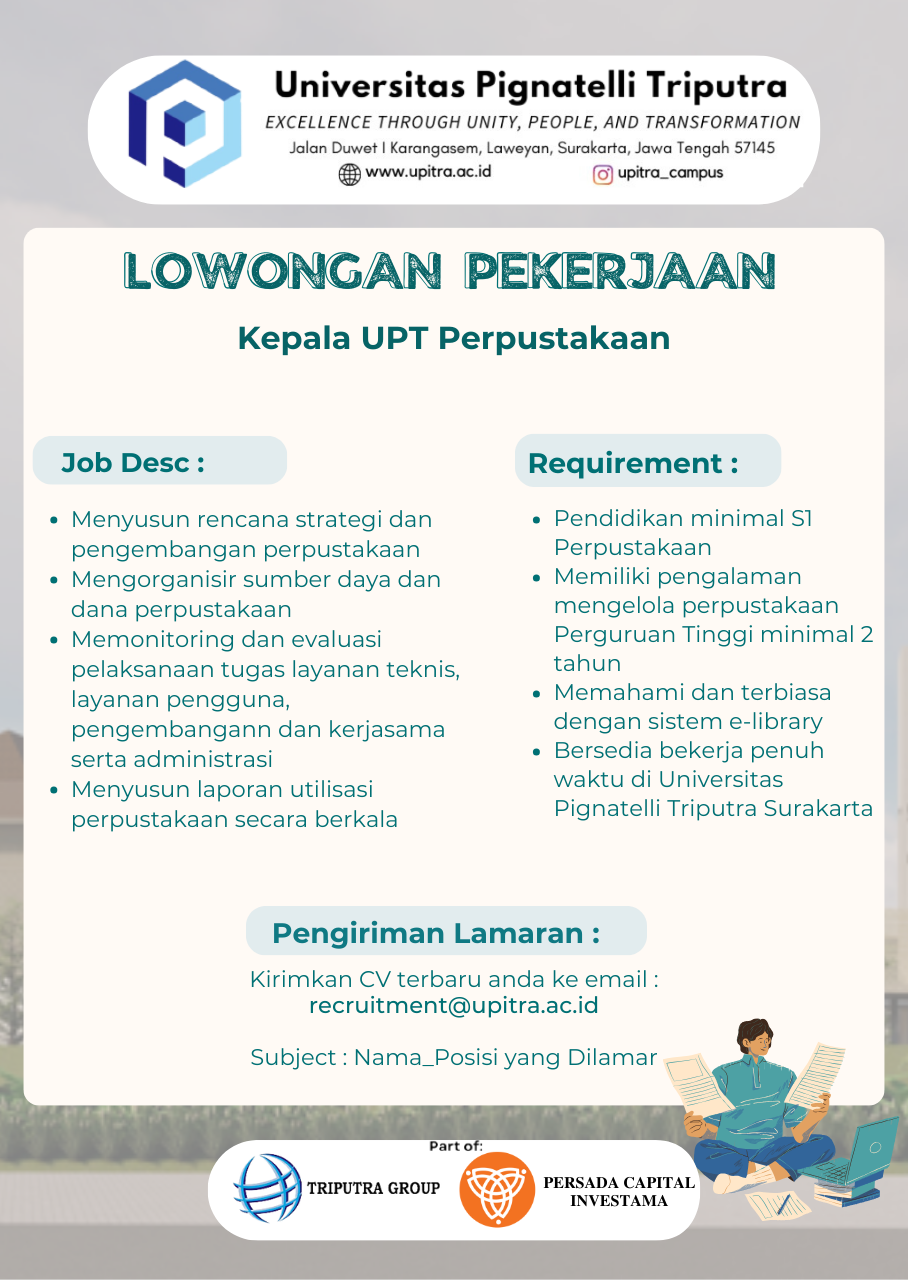 Upitra - Universitas Pignatelli Triputra