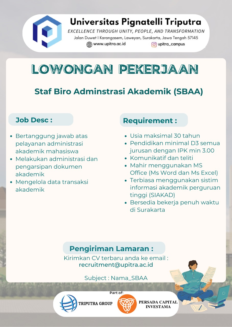 Upitra - Universitas Pignatelli Triputra